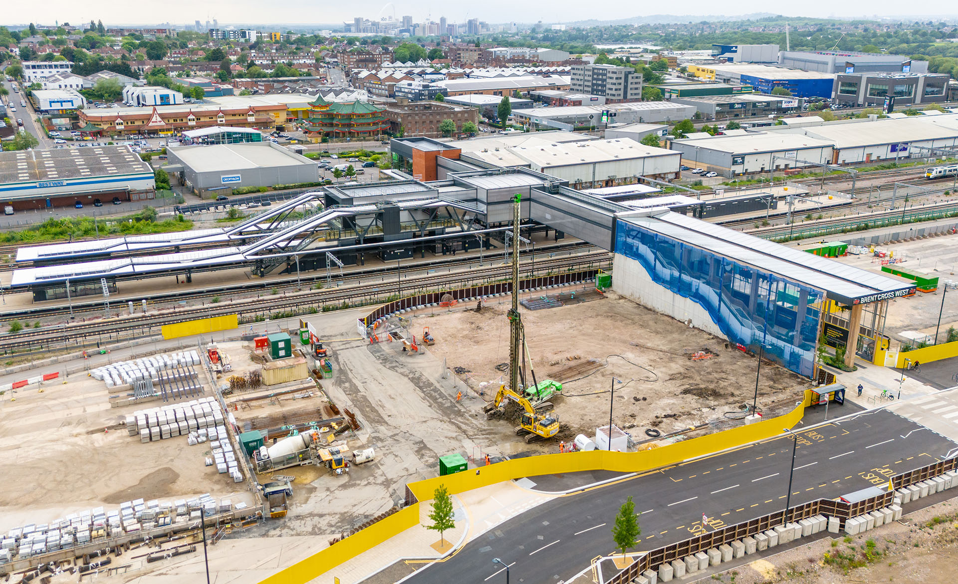 Our First Office Building is Under Construction - Brent Cross Town